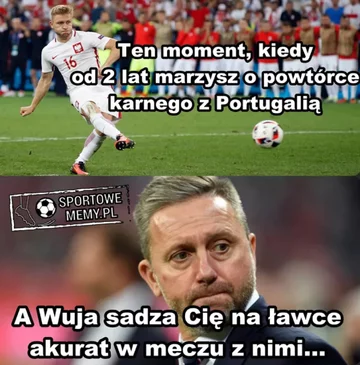 Mem po meczu Polska-Portugalia - galeria zdjęć