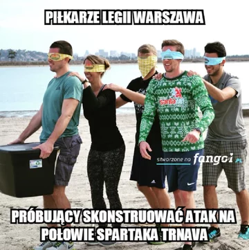 Mem po meczu Legia Warszawa - Spartak Trnawa - galeria zdjęć