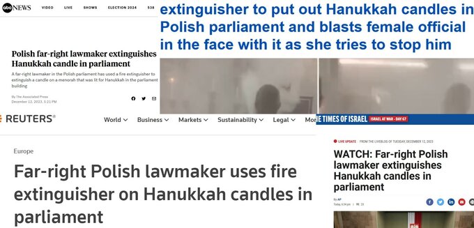 Magdalena Gudzińska-Adamczyk próbowała powstrzymać Grzegorza Brauna ...