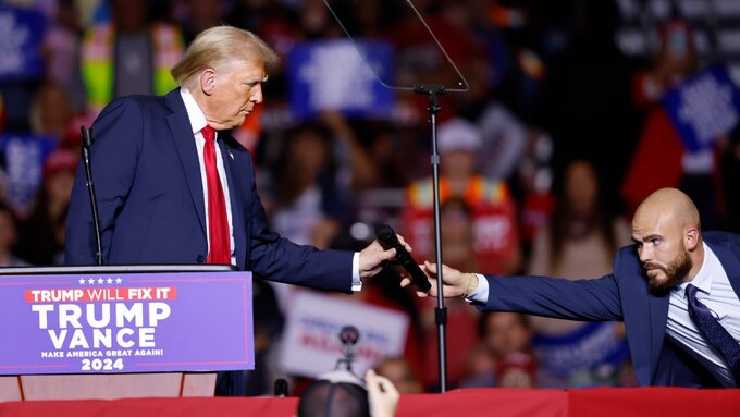 Wybory w USA. Dominik Tarczyński na wiecu Donalda Trumpa – Wprost