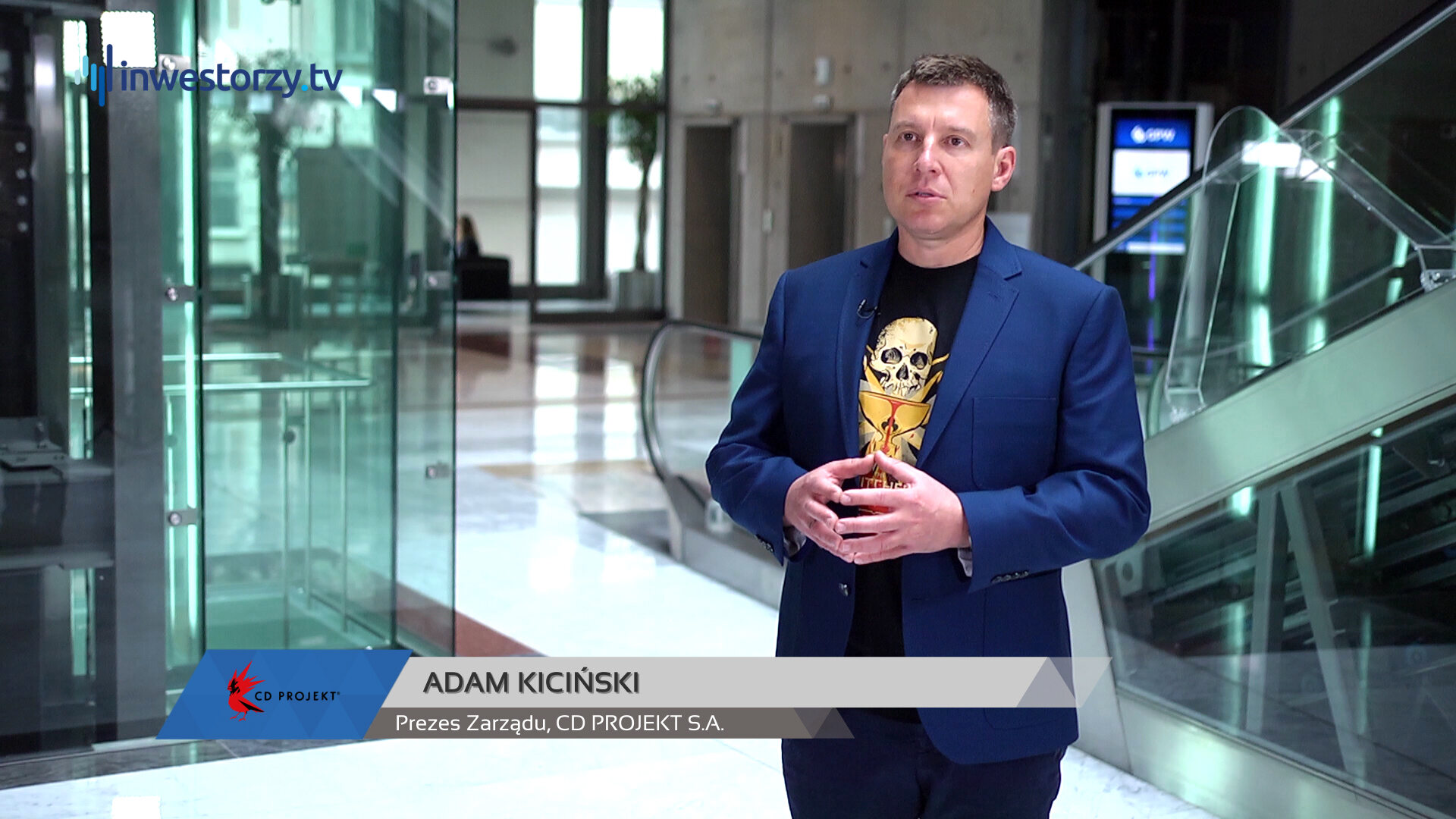 CD PROJEKT S.A., Adam Kiciński - Prezes Zarządu – Biznes Wprost CD PROJEKT S.A., Adam Kiciński - Prezes Zarządu – Biznes Wprost