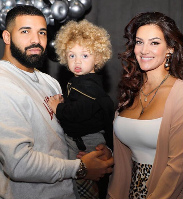 Syn Drake'a jest gwiazdą sieci. Raper i jego była partnerka pokazali w ...