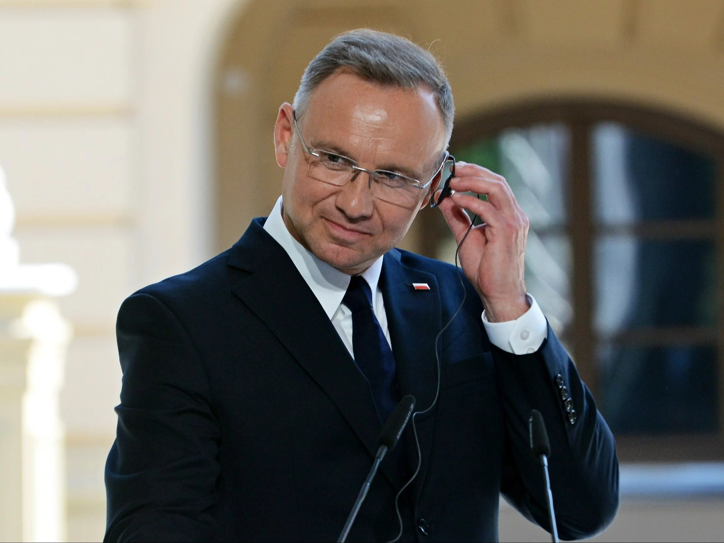 Andrzej Duda: „Fort Trump” to był chwyt marketingowy. Pomoc Ukrainie? Tylko w naszym interesie ...