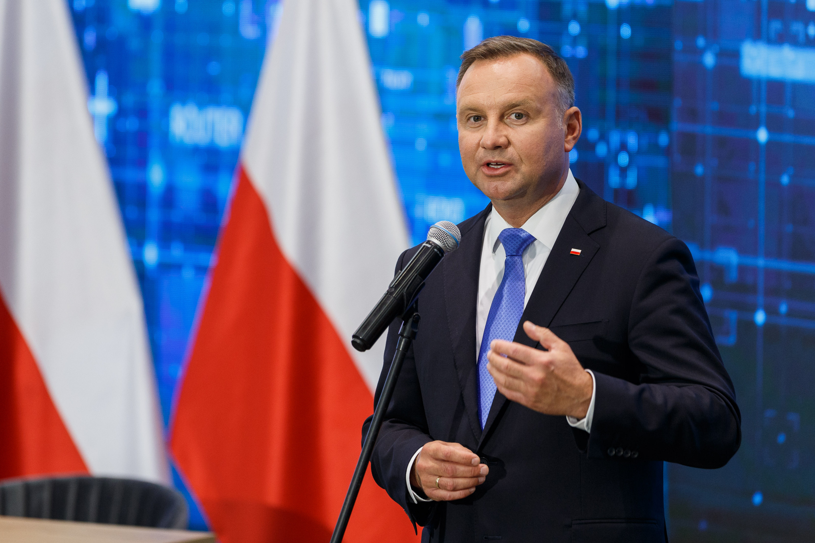 Andrzej Duda po rozmowie z europejskimi przywódcami i Joe Bidenem. Wydał pilny komunikat – Wprost