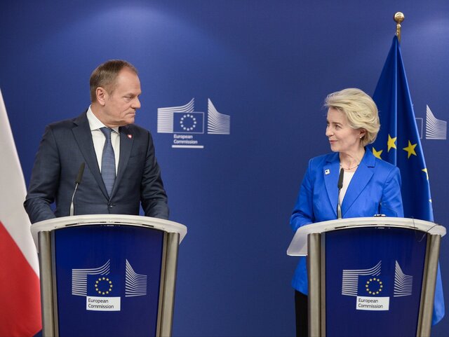 Tusk po spotkaniu z von der Leyen. Mój rząd złożył wniosek o płatność z KPO – Wprost