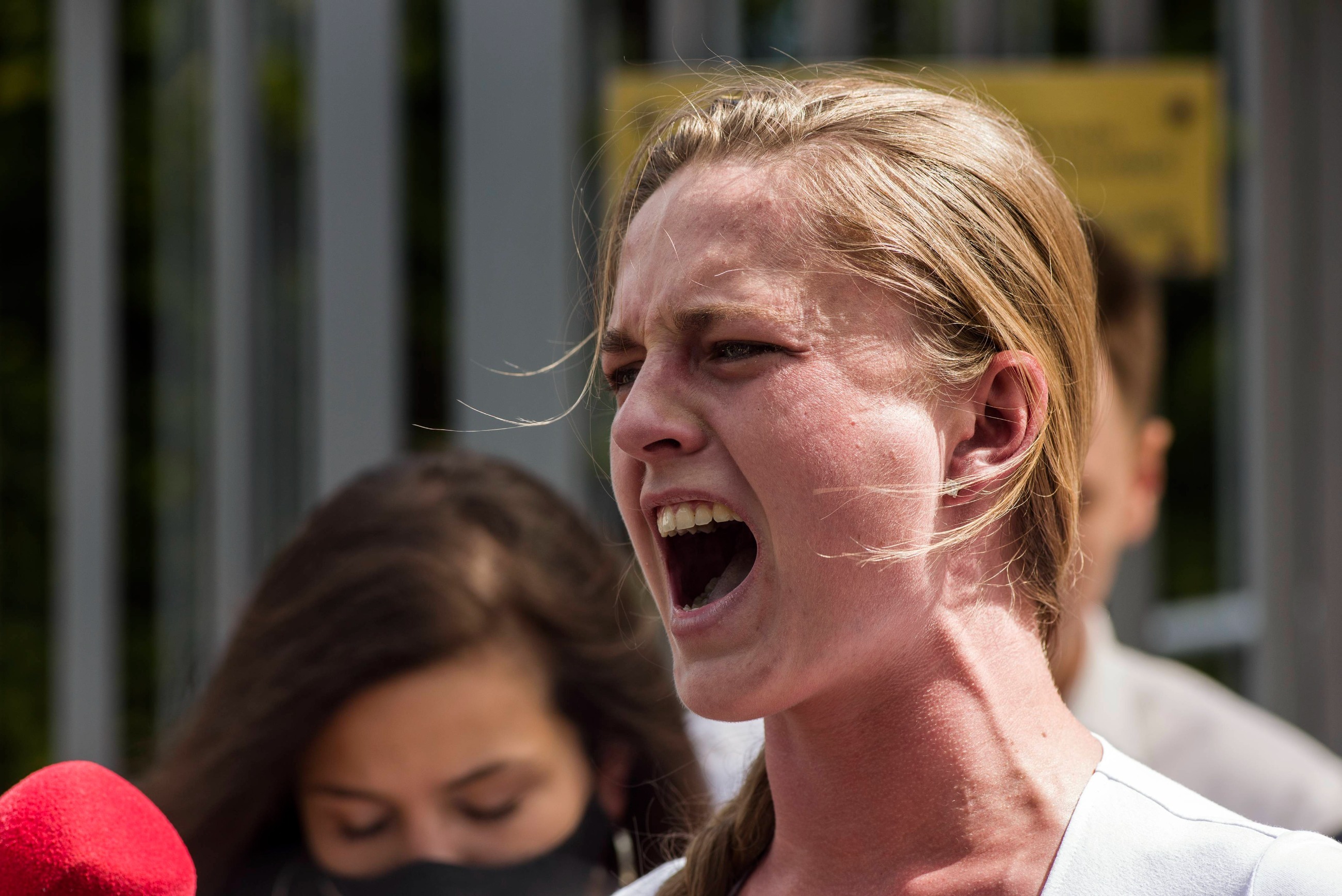 Kim jest Jana Shostak? Dlaczego krzyczała przed ambasadą Białorusi ...