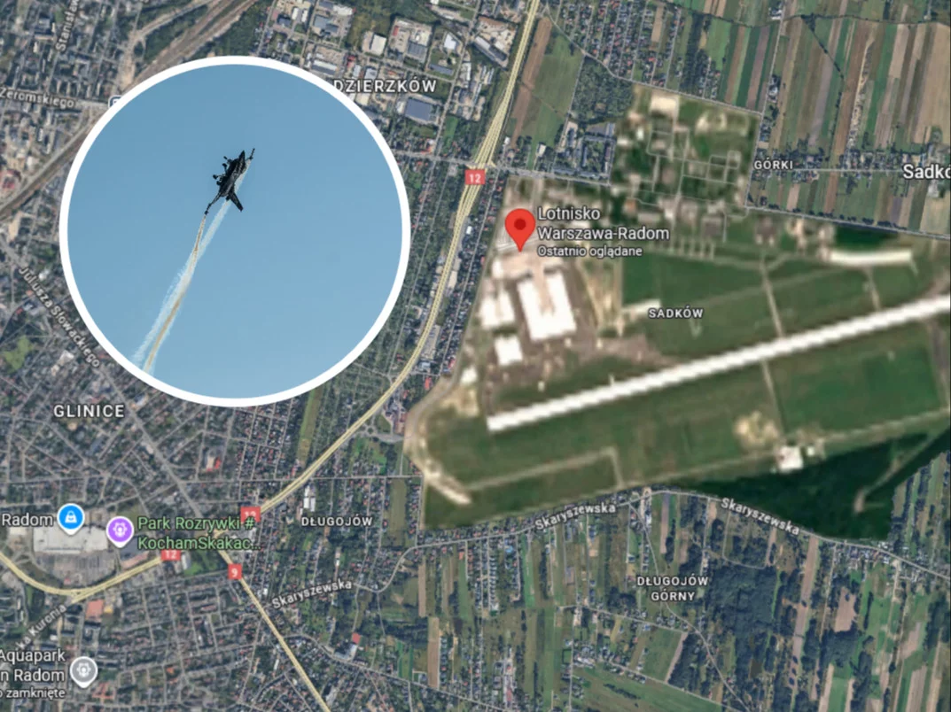 Radom. Katastrofa przed pokazem lotniczym. F-16 runął na ziemię – Wprost