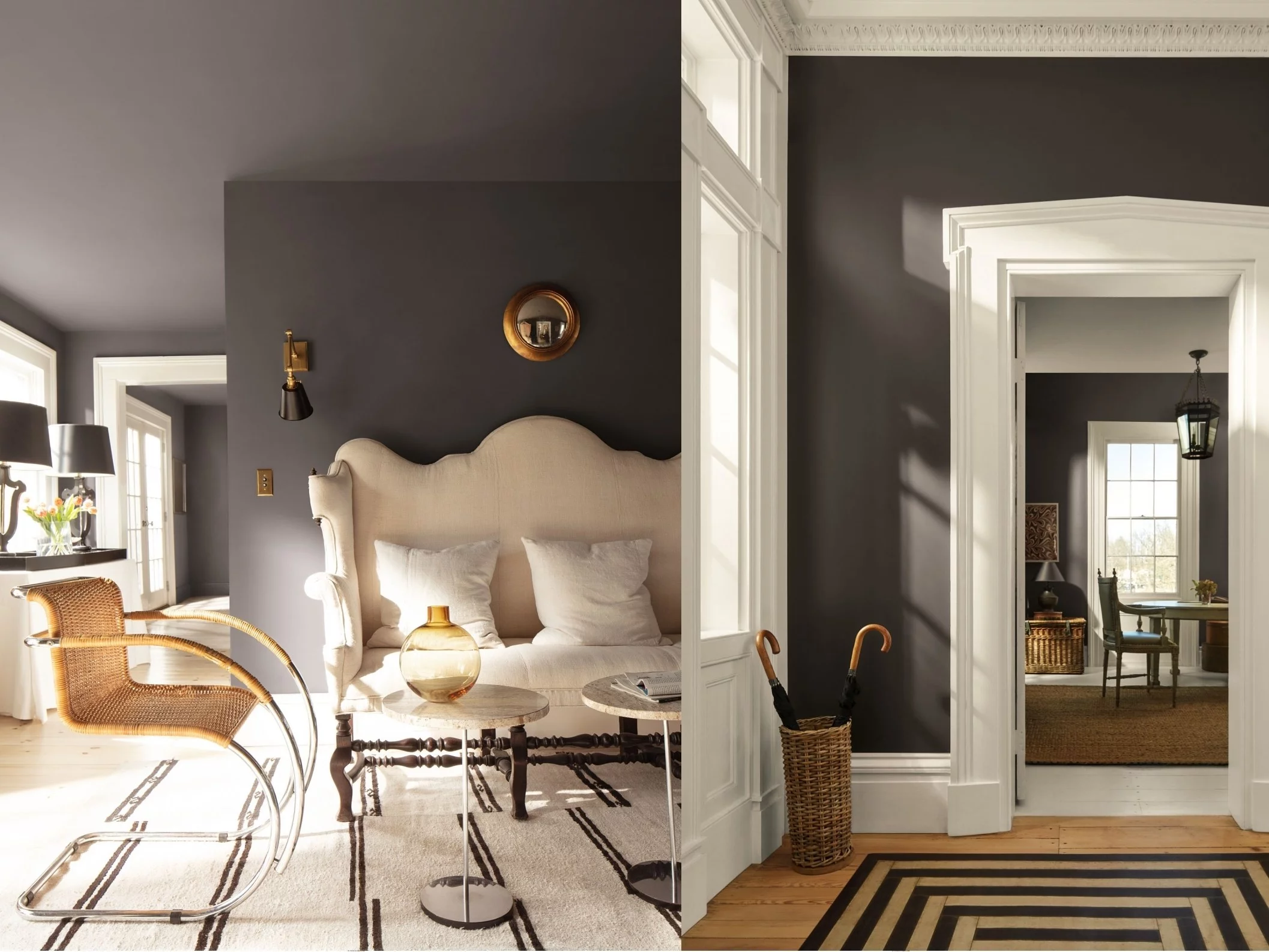 Kolor roku 2026 Benjamin Moore – Silhouette. Ciepła alternatywa dla ...