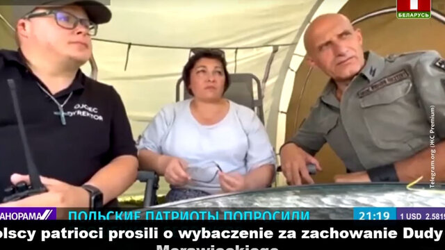 Prorosyjscy patostreamerzy przepraszali w białoruskich mediach za Dudę i Morawieckiego. Minister ...