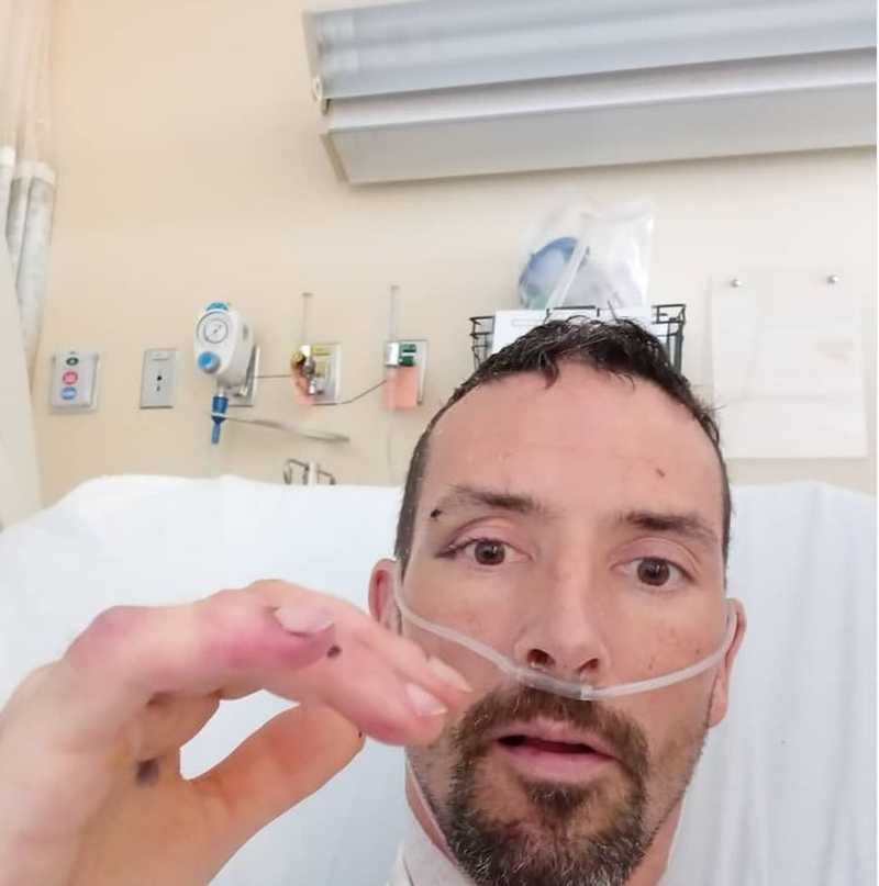 Michael Knapinski był martwy przez 45 minut. Później jego serce zaczęło ...