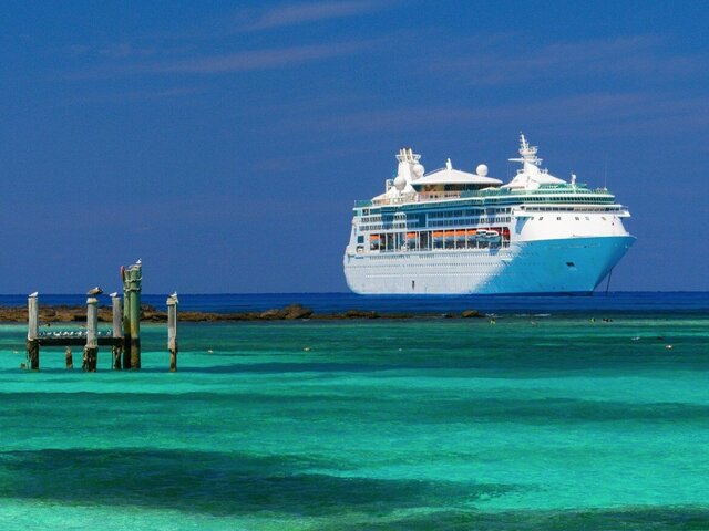 Największy statek wycieczkowy niedługo ruszy w rejs. Wygląda jak ...