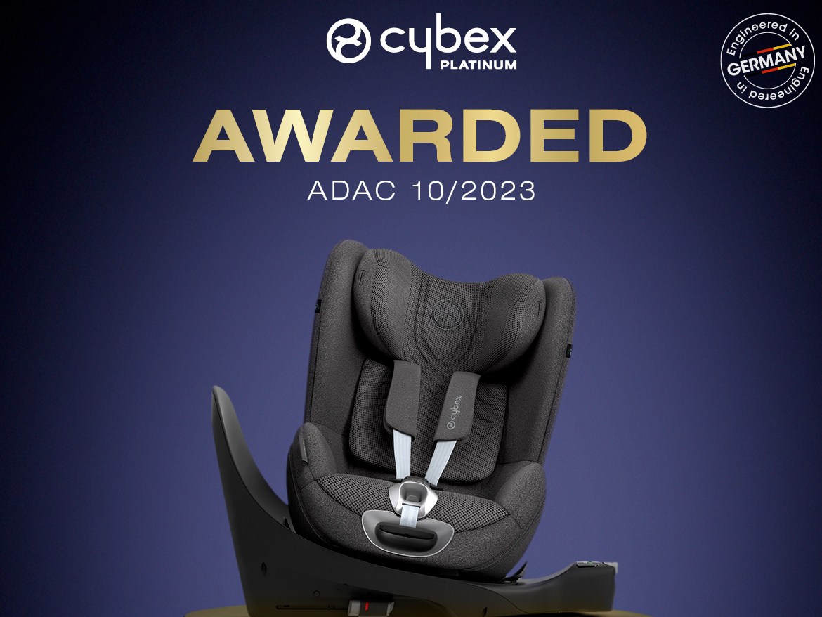 Cybex odnosi podwójne zwycięstwo w testach ADAC – Biznes Wprost