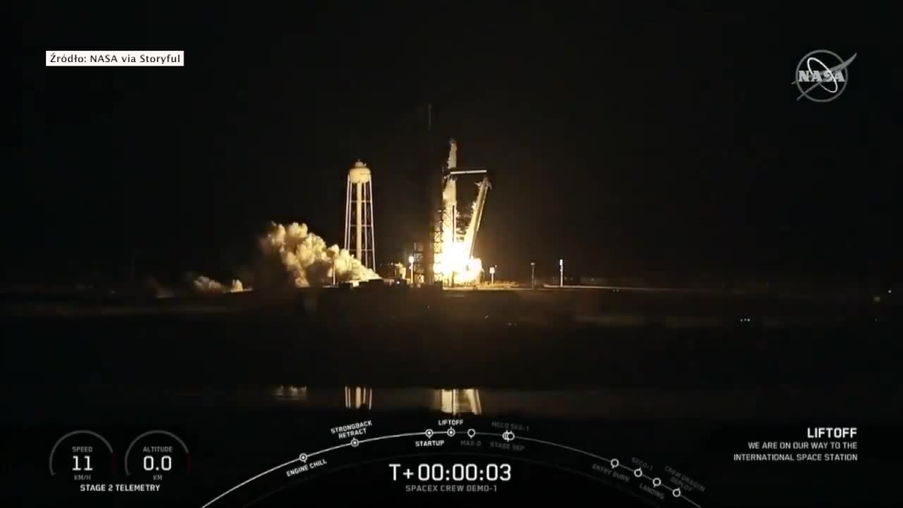 SpaceX wysłał w kosmos pierwszą kapsułę pasażerską – Wprost